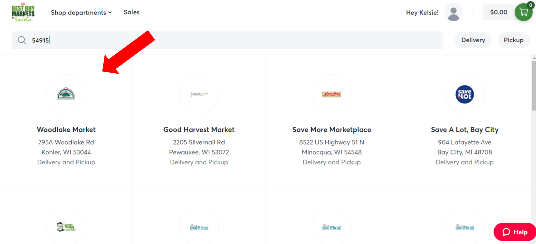 Change Stores – Rosie Help Center